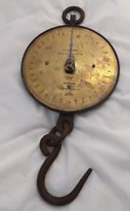 Antique Hunter: Salter's Spring Balance Scale