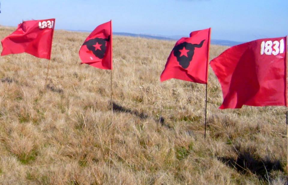 Democracy and Class Struggle: Wales : First raising of the Red Flag in ...