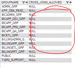 Netezza: SQL and Admin: Netezza: enable CROSS JOIN control set ENABLE ...