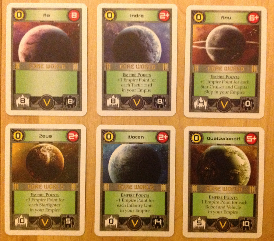 The Critical Boardgamer: Core Worlds Review