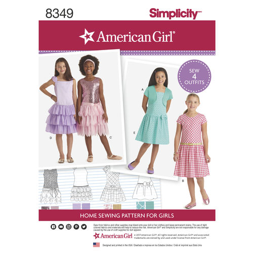 Dreaming of Dolls: New American Girl Simplicity patterns!