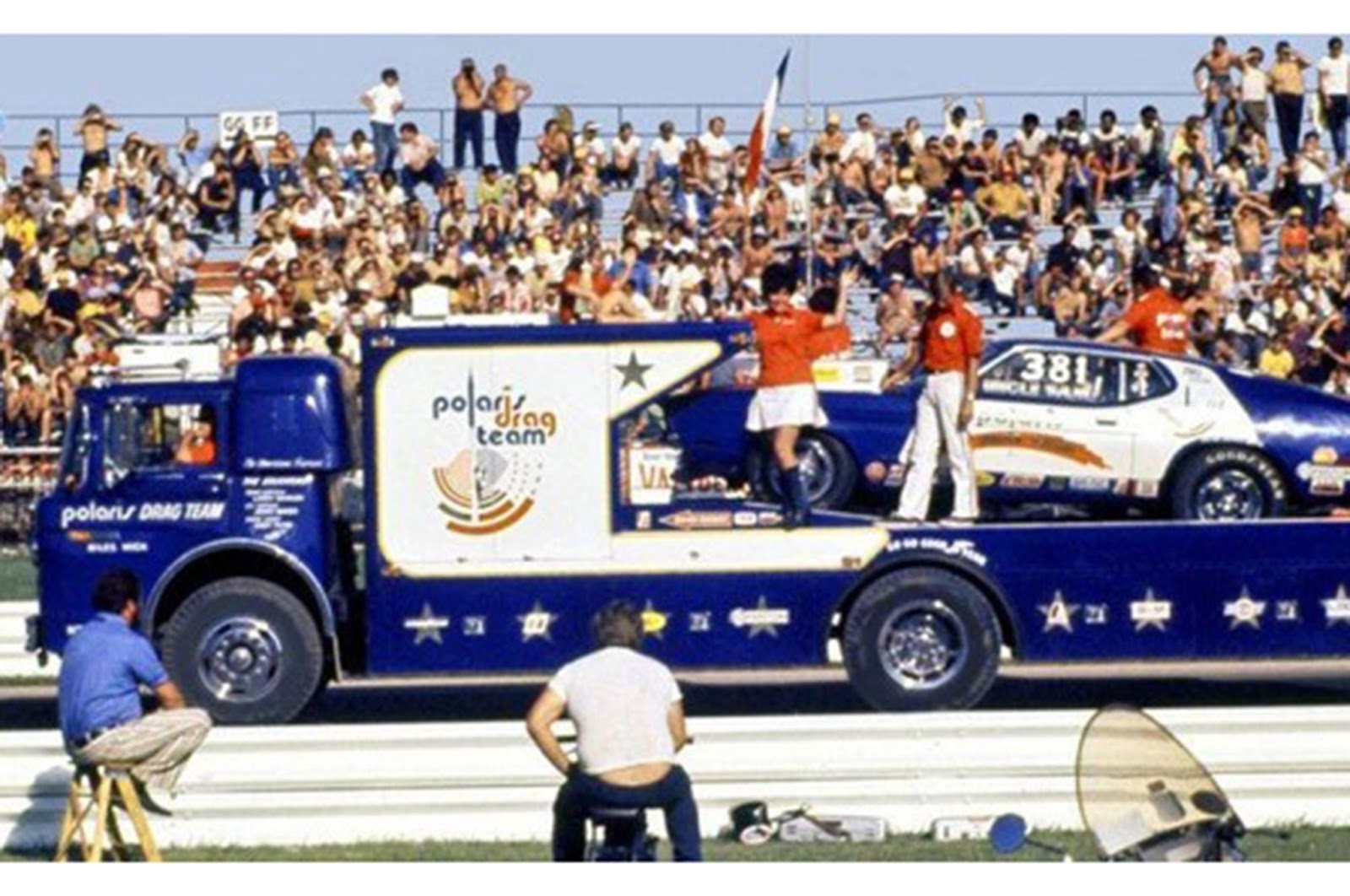 Just A Car Guy: the Polaris drag team transporter, a C900 Ford