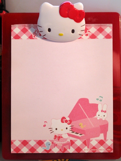 Hello Kitty Clipboards | Hello Kitty Forever