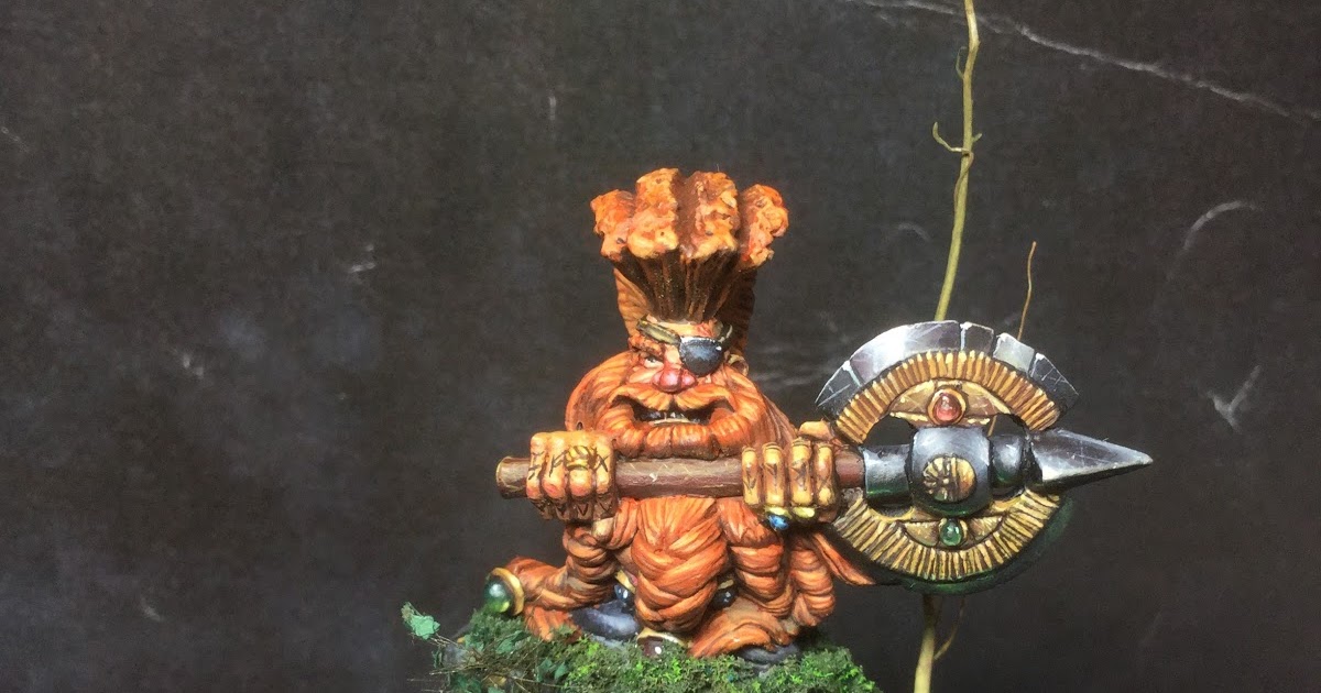 GIMNIR'S BRUSH: Warhammer Dwarf Demon Slayer