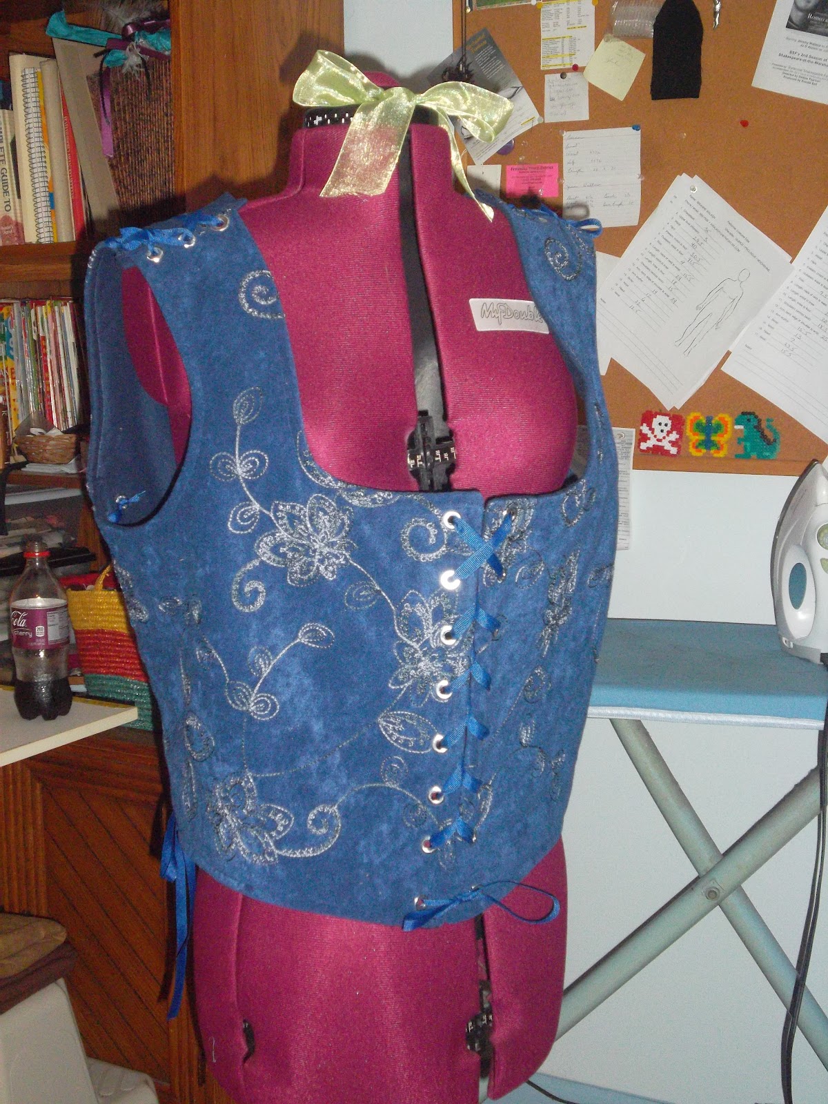 Eleventh Hour Sewing: Blue Bodice