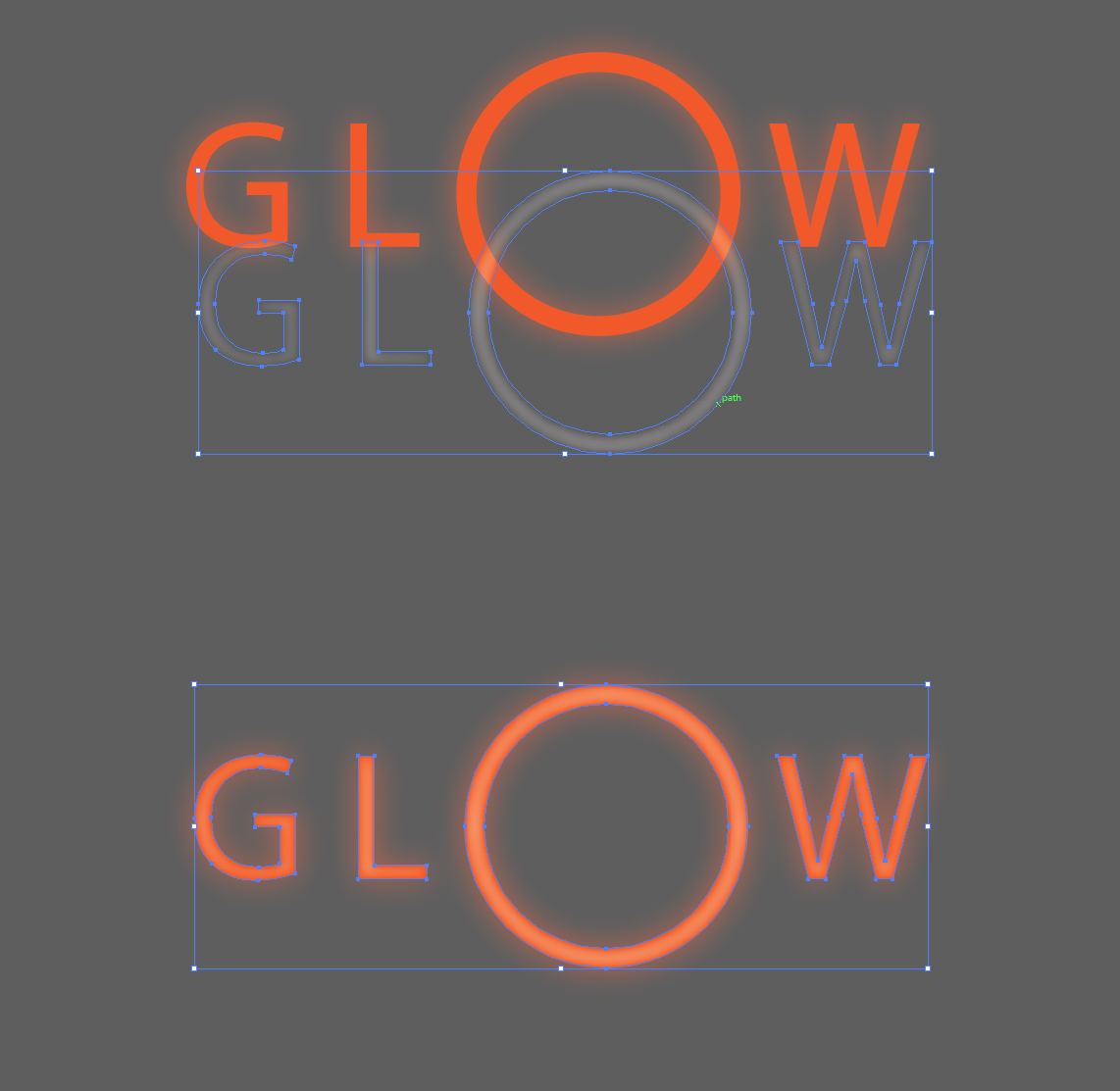 Rizwaan s Blog Glow Effect In Adobe Illustrator rizwaan-s-blog-glow-effect-in-adobe-illustrator