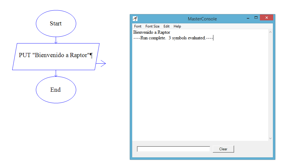 Diagrama en Raptor