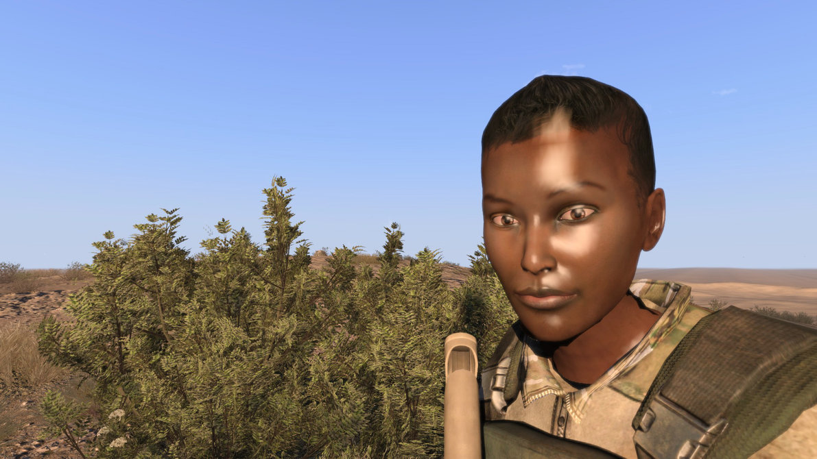 女性兵士を Arma 3 へ追加する Female heads MOD で肌黒ユニットを開発中 | 弱者の日記^^ - Arma 3 MODと ...
