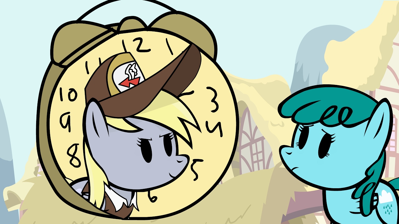 Equestria Daily - MLP Stuff!: Animation: A Paper Derpy Recursion