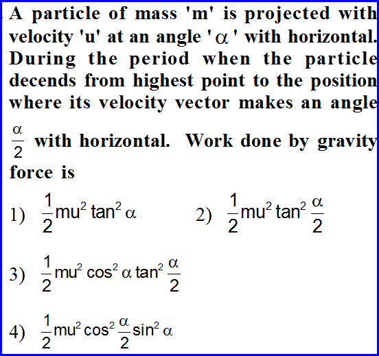 Work Power and Energy Problems with Solutions Seven | IIT JEE and NEET ...