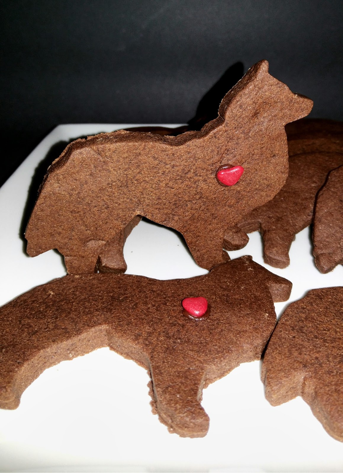 Rebecca's Amazing Creations: Husky Chocolate Sugar Cookies
