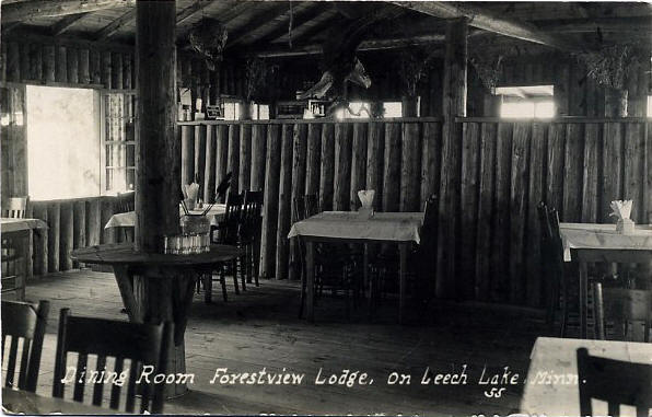 Old Leech Lake Resorts: Forest View Resort