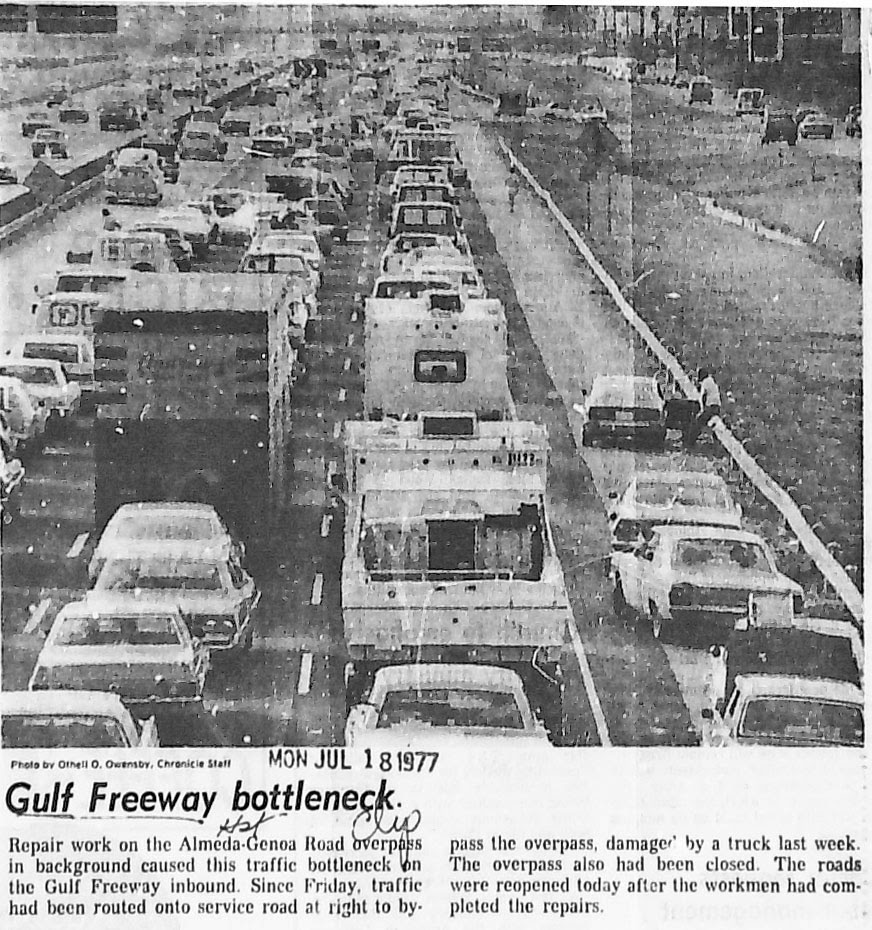 South Belt Houston Digital History Archive: The Gulf Freeway's Never ...