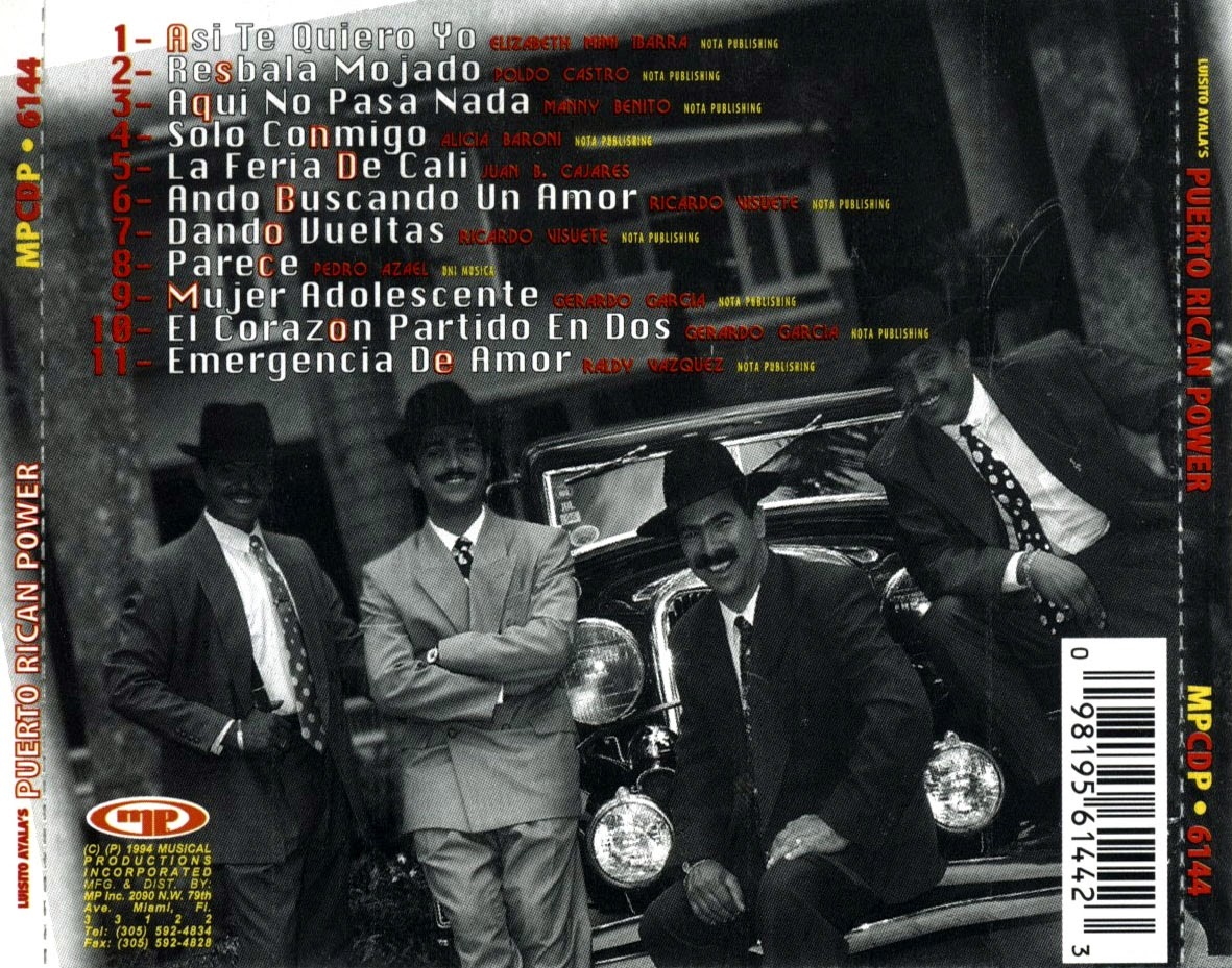 salsa mortal de coleccion: Puerto Rican Power - 1994 El De Mas Poder