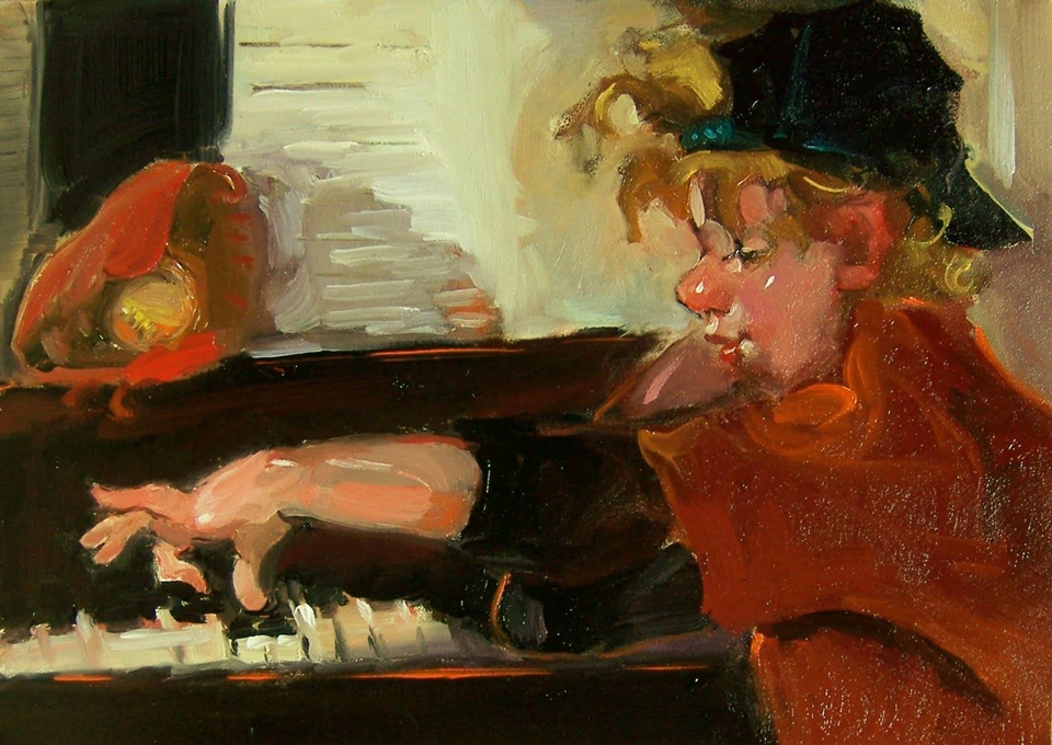 Kim Roberti, 1950 | Impressionist Figurative painter | Tutt'Art ...