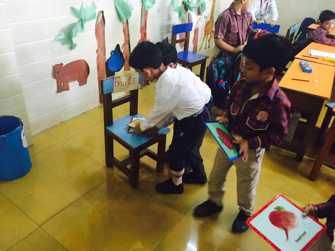 Pick me up-Flash card activity