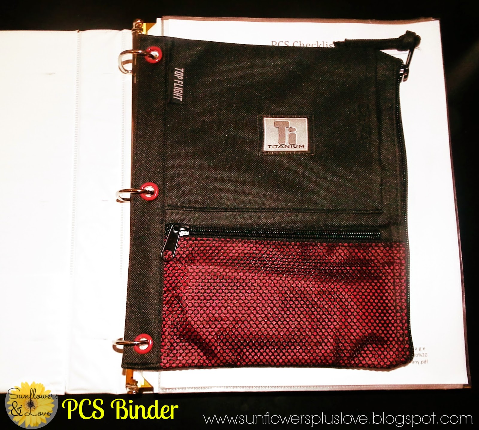 Sunflowers & Love: PCS Files: The Master PCS Binder