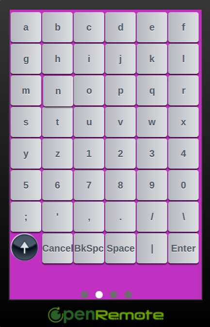 Timbocephus: Revised home brew remote added full virtual keyboard input ...
