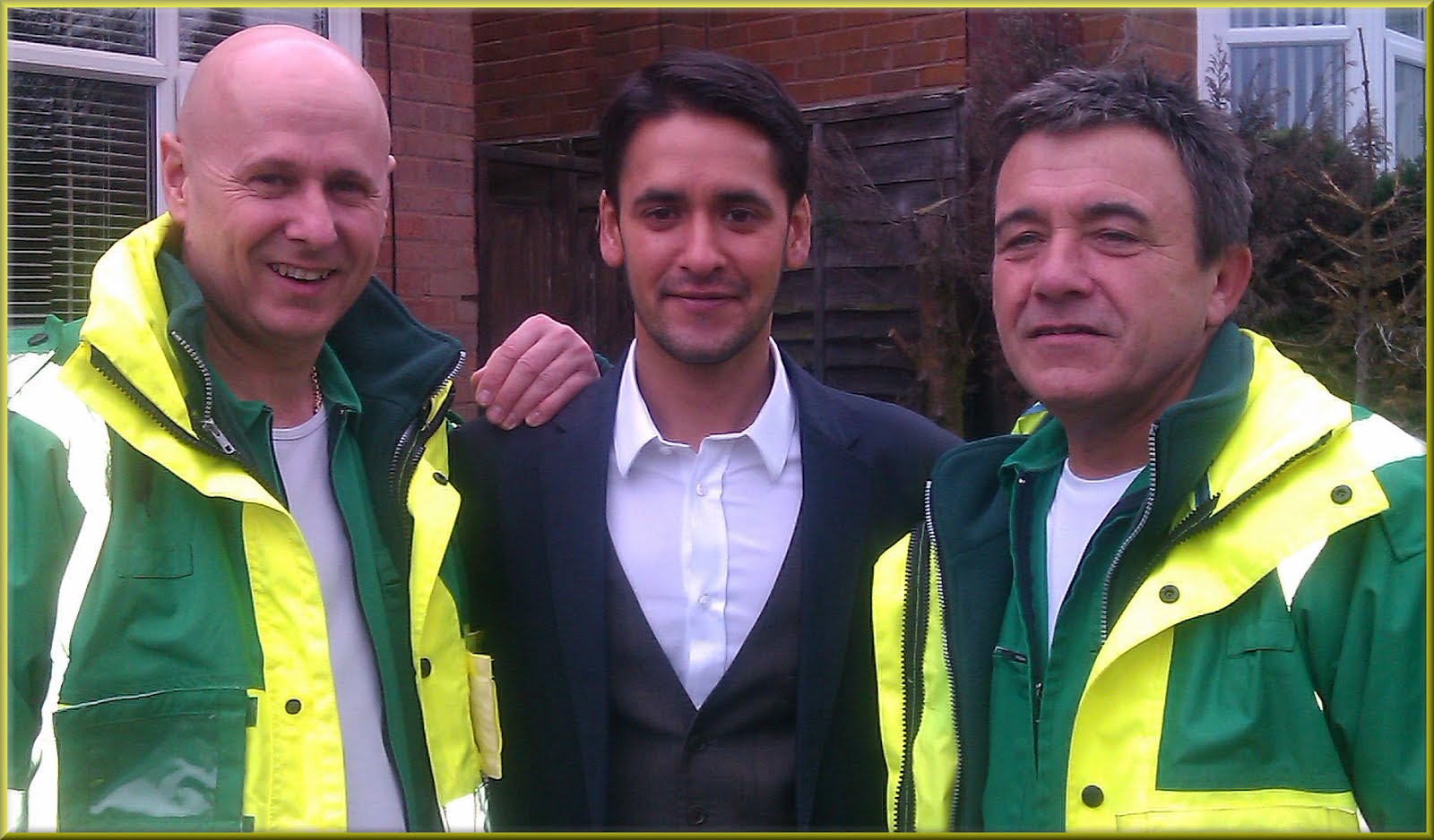 THE COMEDY WORLD OF JIMMY RIDDLE: BBC DOCTORS PARAMEDIC ACTORS