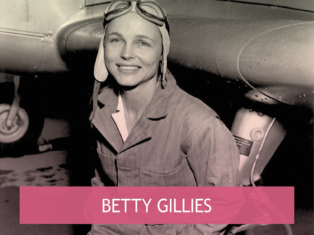 Betty Gillies - flight leader ~ Self-Rescuing Princess Society