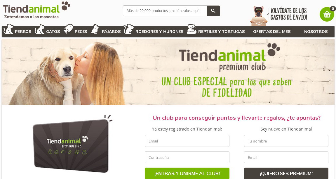 me gusta ahorrar: ¿ Conoces las ventajas del Club Tiendanimal?
