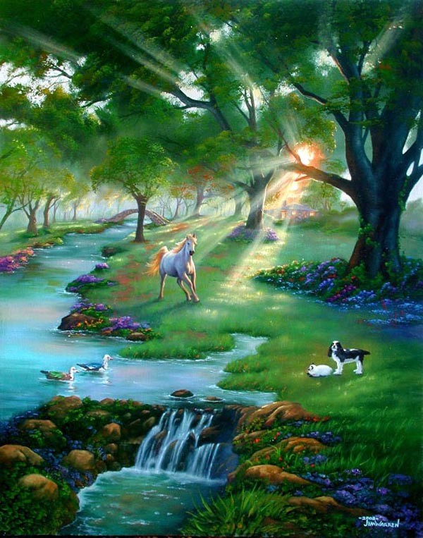 CoolFunClub: Paintings By Jim Warren