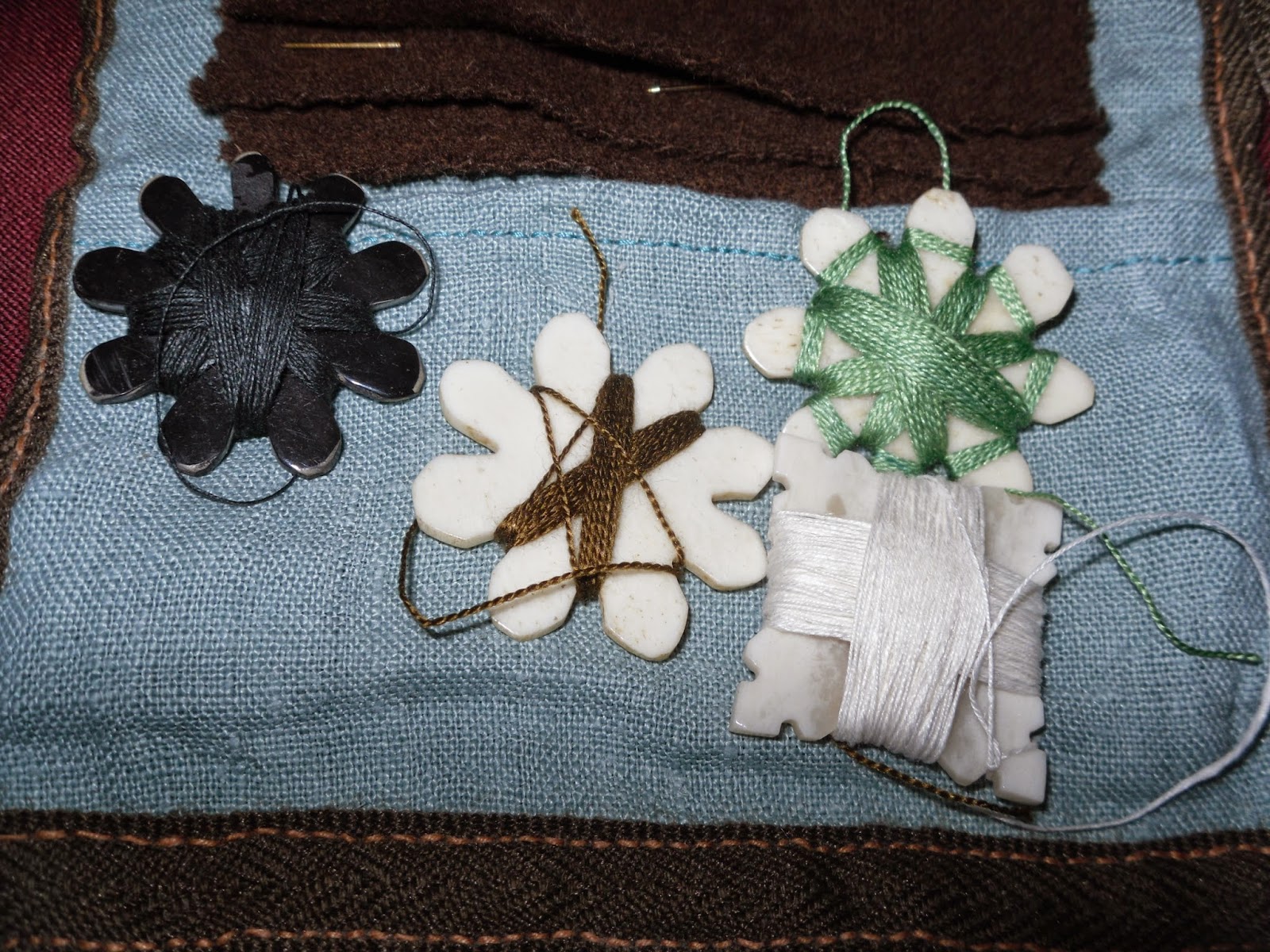 The Viking Hedgehog: 18th Century Housewife - sewing kit