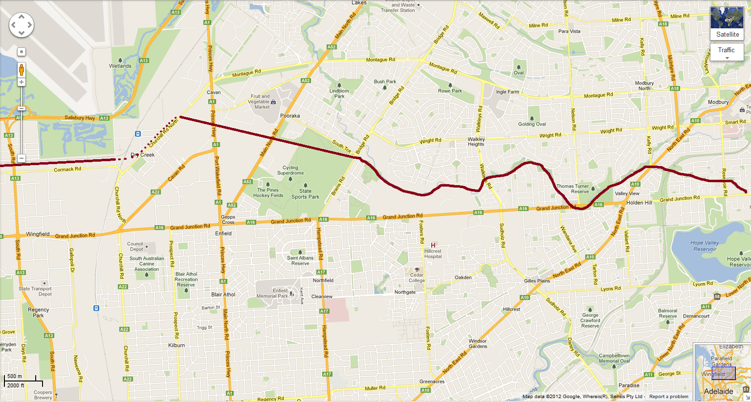 Bike Adelaide: A long(-ish) post for a long bike route