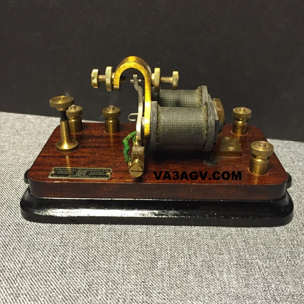 Morse Code CW Key Telegraph (Straight) : Telegraph Key Sounder Railroad ...