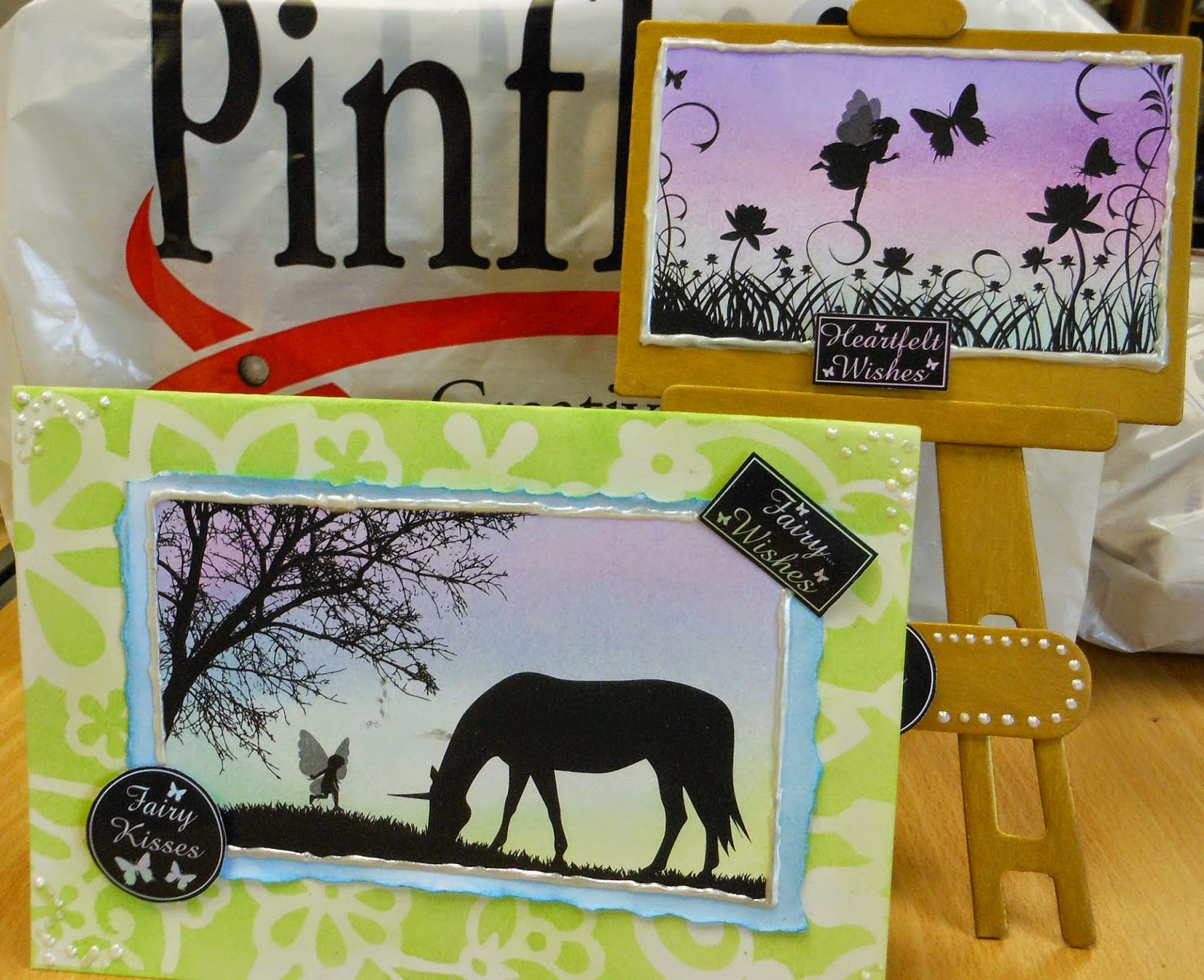 The Purple Zone: Pinflair workshop @ Stamperama