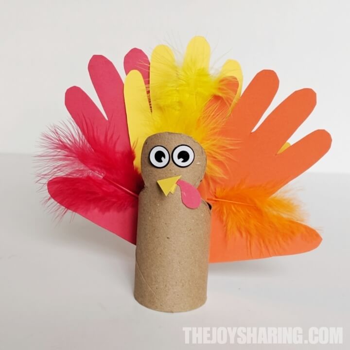 Handprint Turkey Craft - The Joy of Sharing