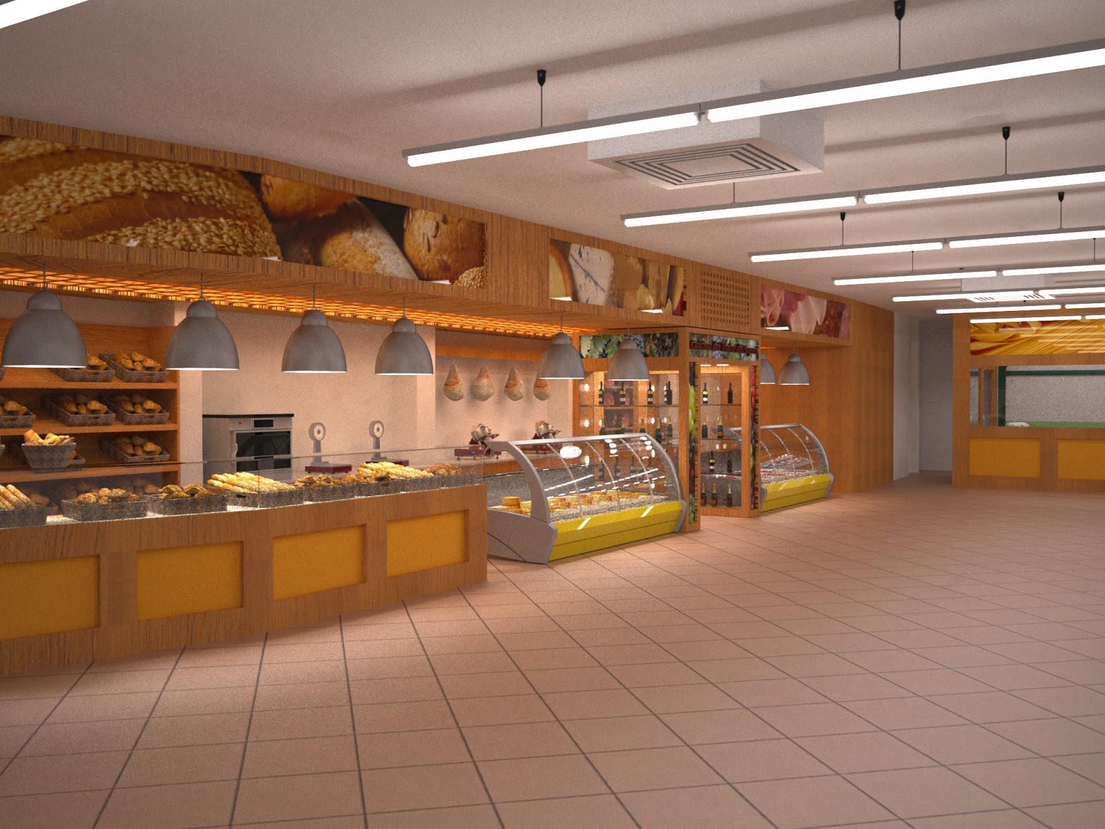 Supermarket - Renders for Crai