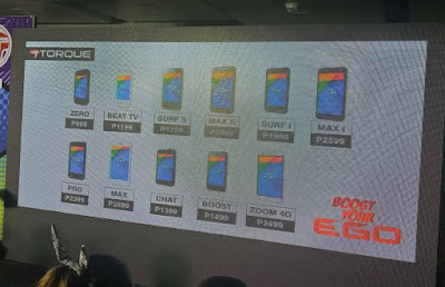 Torque Mobile Unveils EGO Series and New Ambassador; 11 Phones + 4 ...