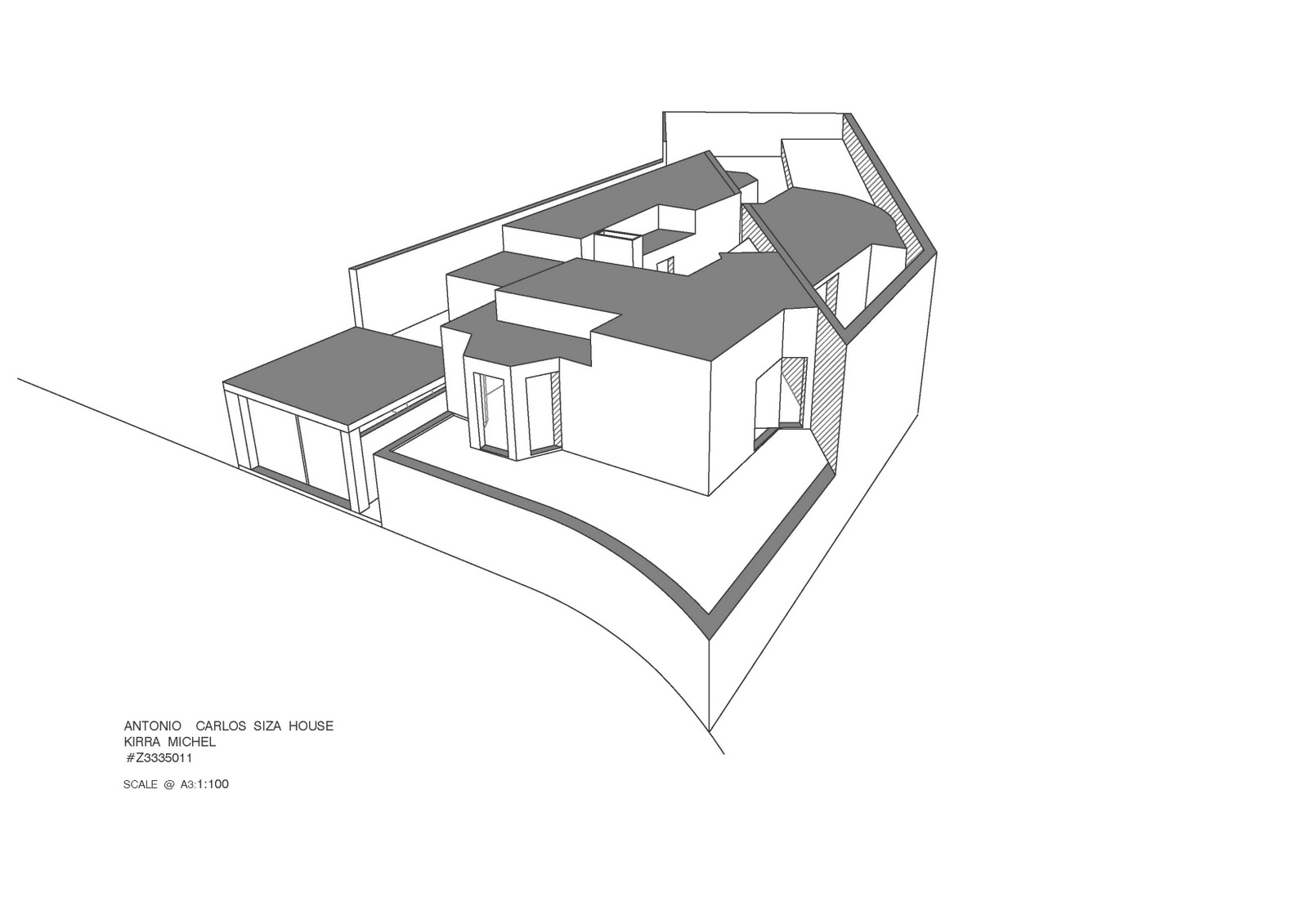 ARCH 1201: Alvaro Siza~ Antonio Carlos Siza House