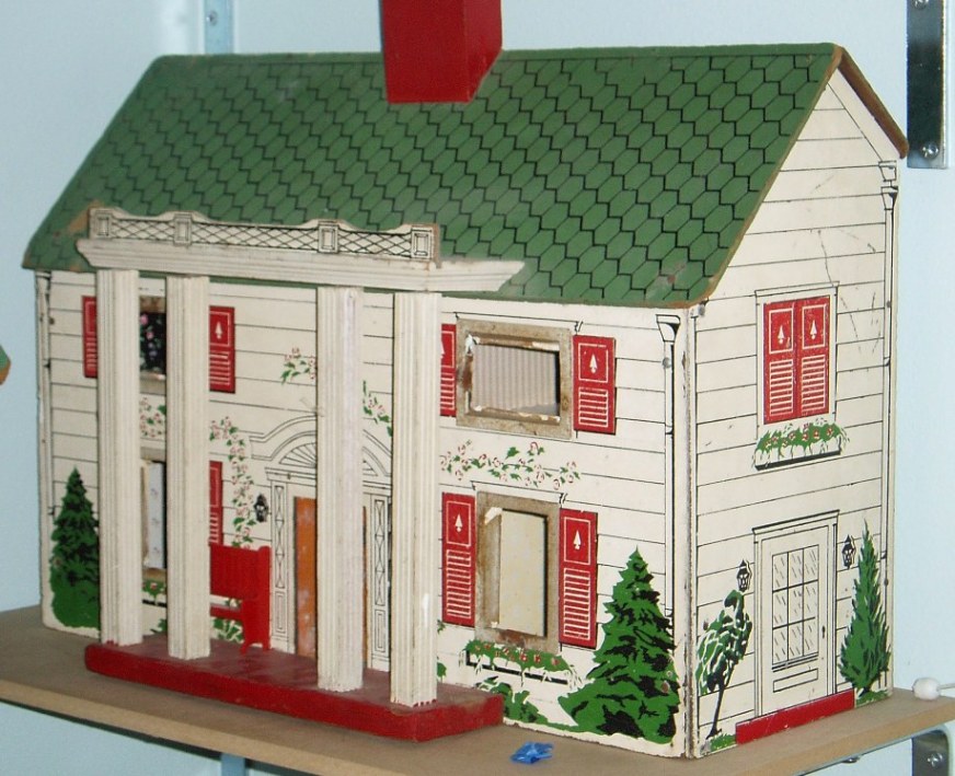 My Vintage Dollhouses: A Rich Toys house to benefit an Empty Bowls food ...
