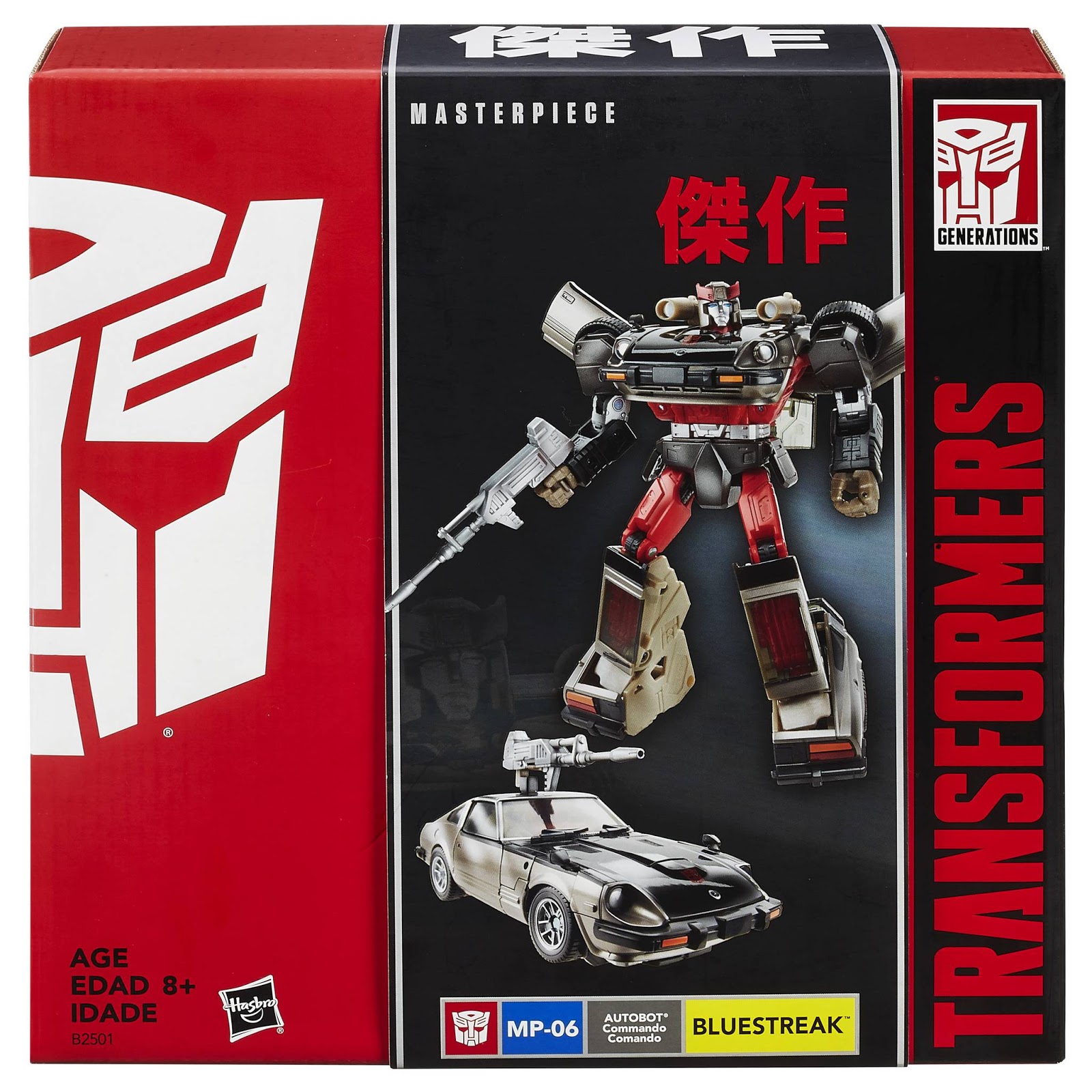 Soundwaves Oblivion: Transformer Toy Archive: Masterpiece Bluestreak MP-18B