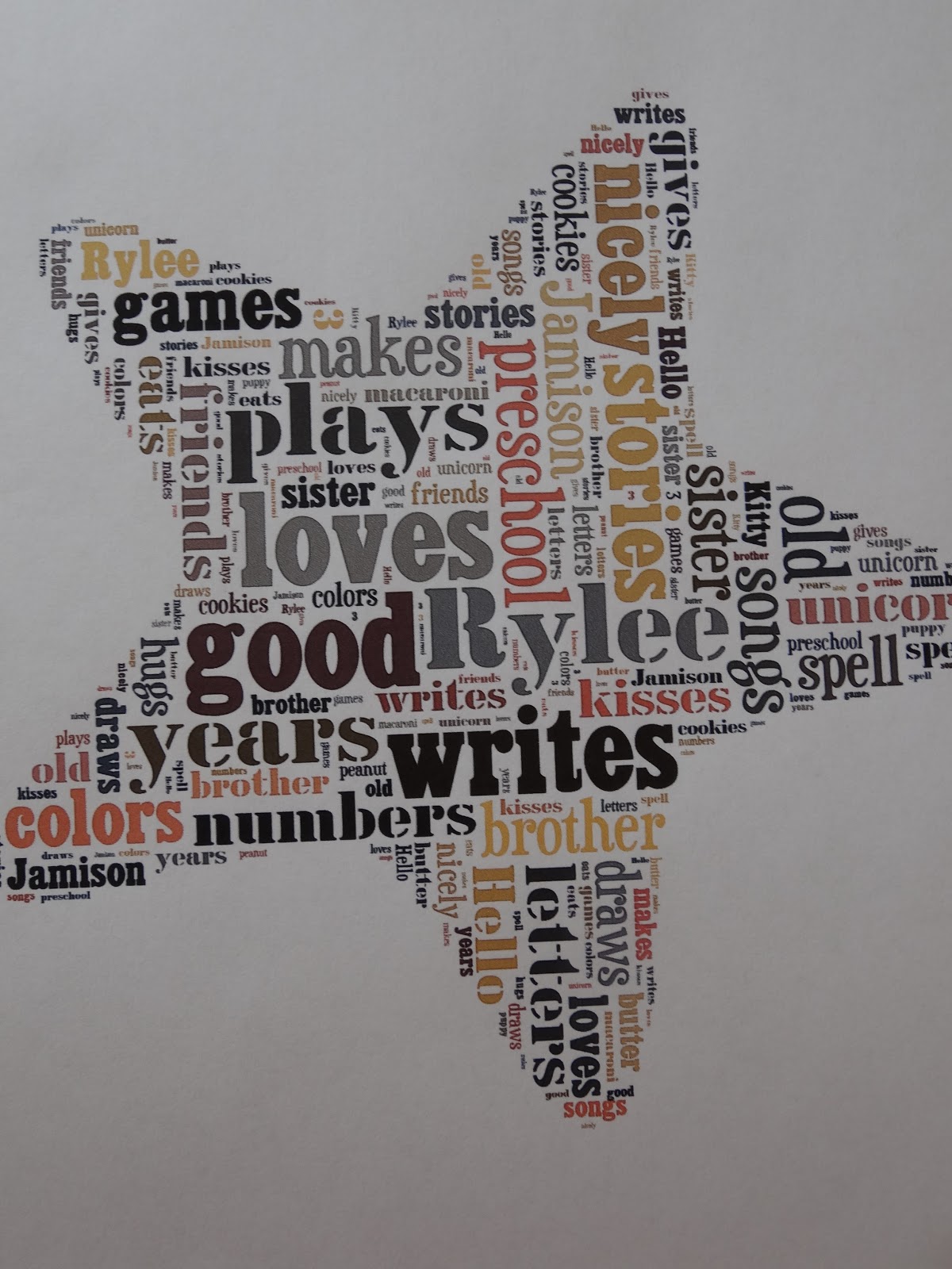 Create with Kiddos: WORD ART free website