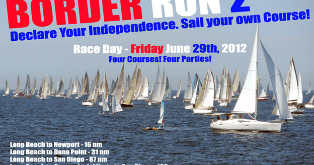 Shoreline Yacht Club Racing: Border Run 2