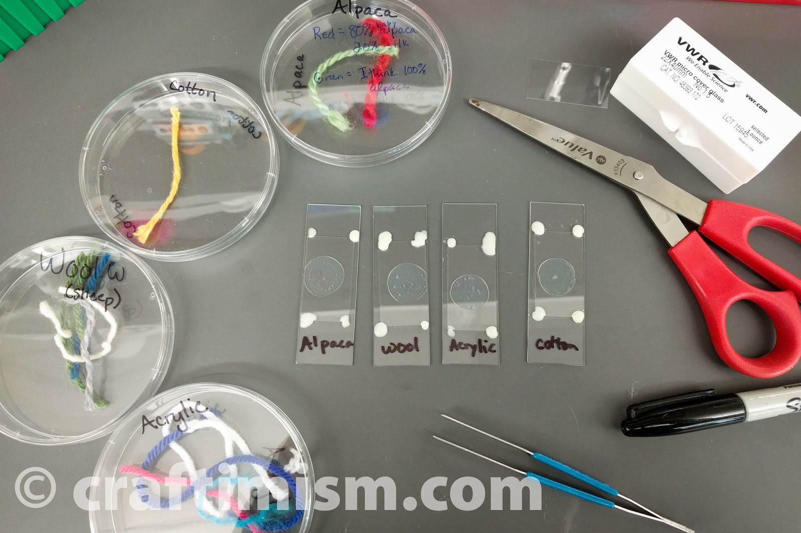 Craftimism: Yarn under the microscope