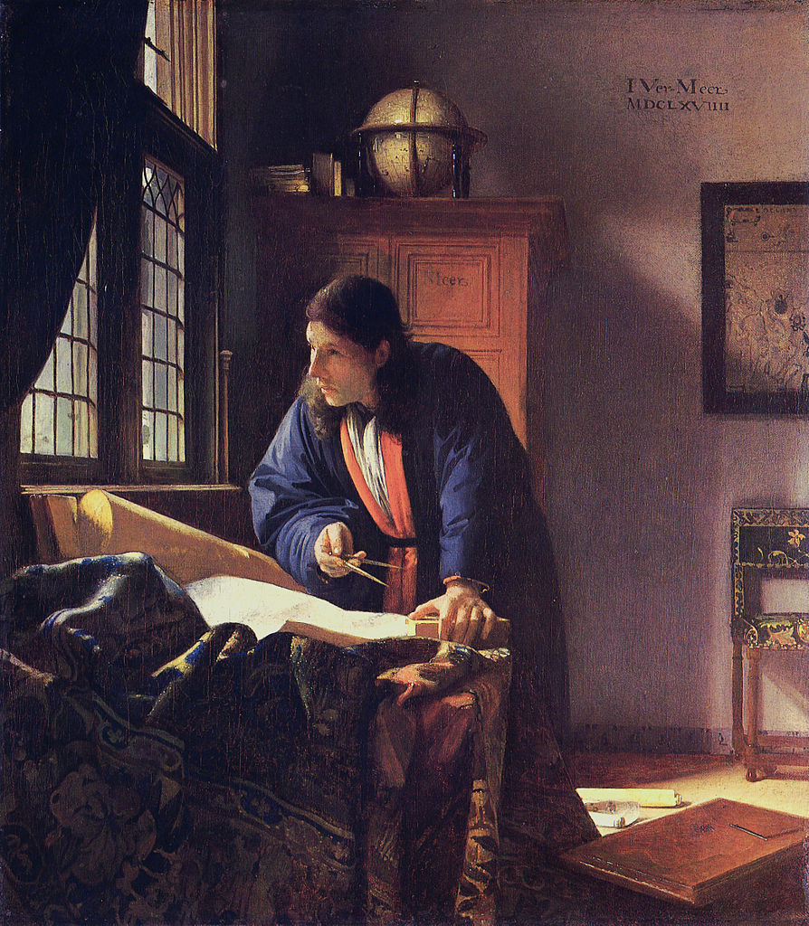 Eric's Blog: Drie Genrestukken van Johannnes Vermeer (1632-1675)