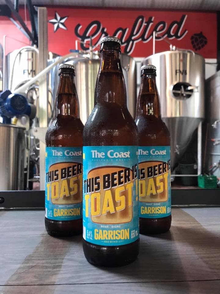 Maritime Beer Report: Garrison Brewing releases “This Beer Is Toast!”
