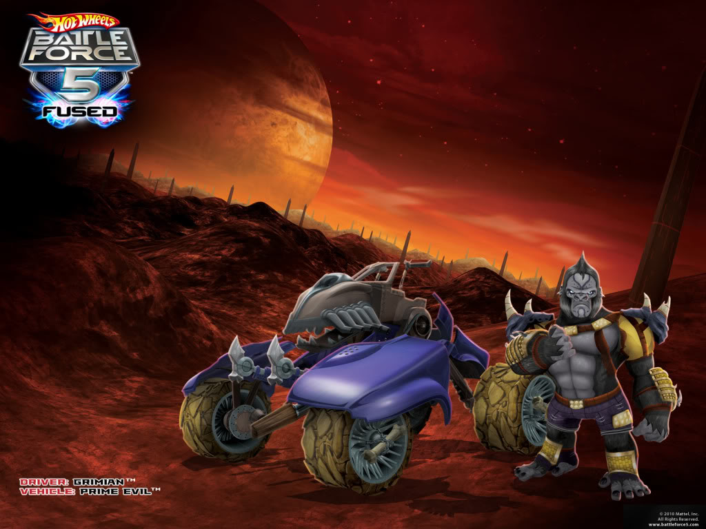 Hot Wheel Battle Force 5 Fused
