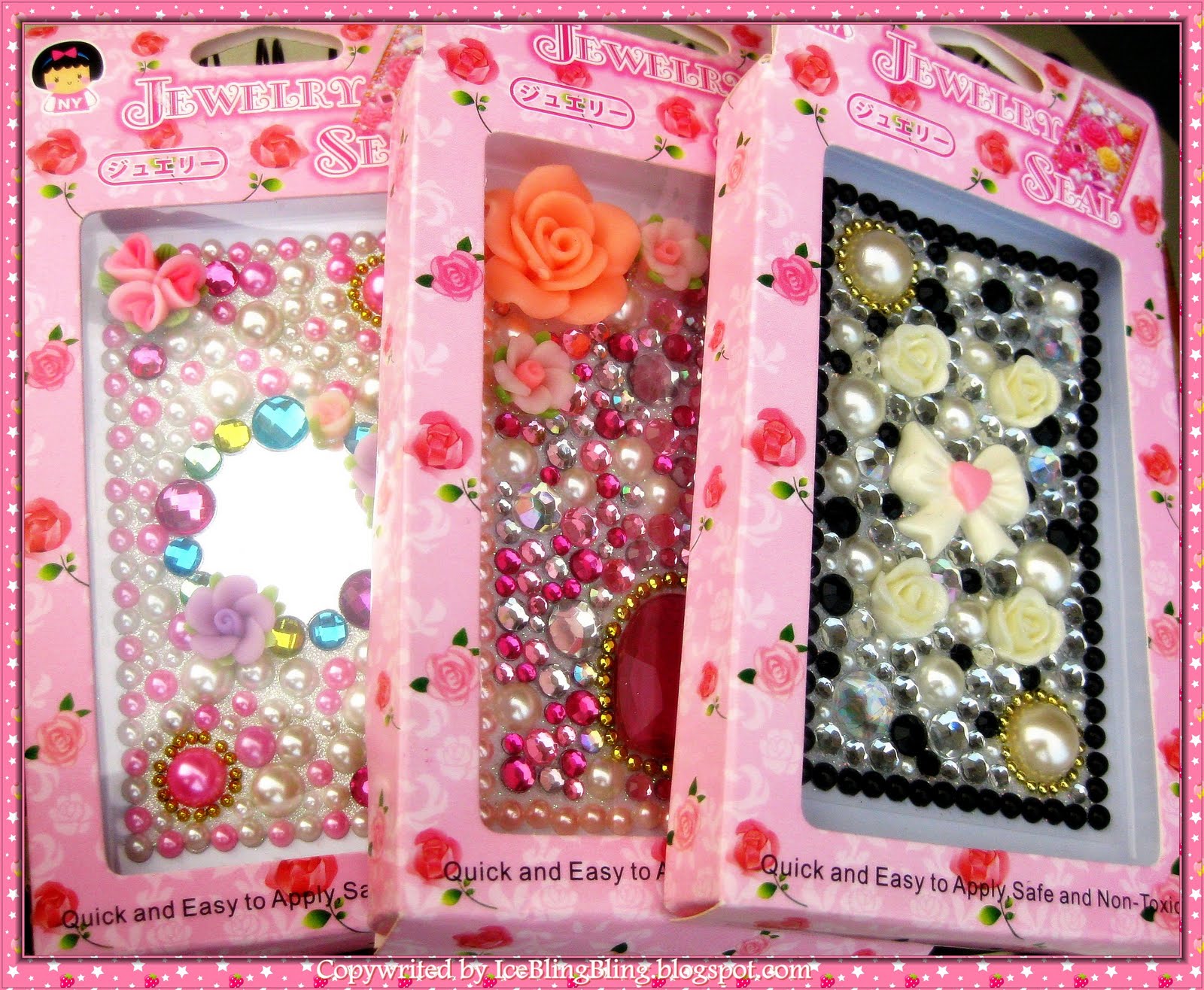Ice Bling Bling Online Blogshop: Bling Bling DIY Accessories Stickers