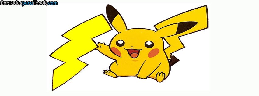 Pikachu para portada de FaceBook - Imagui