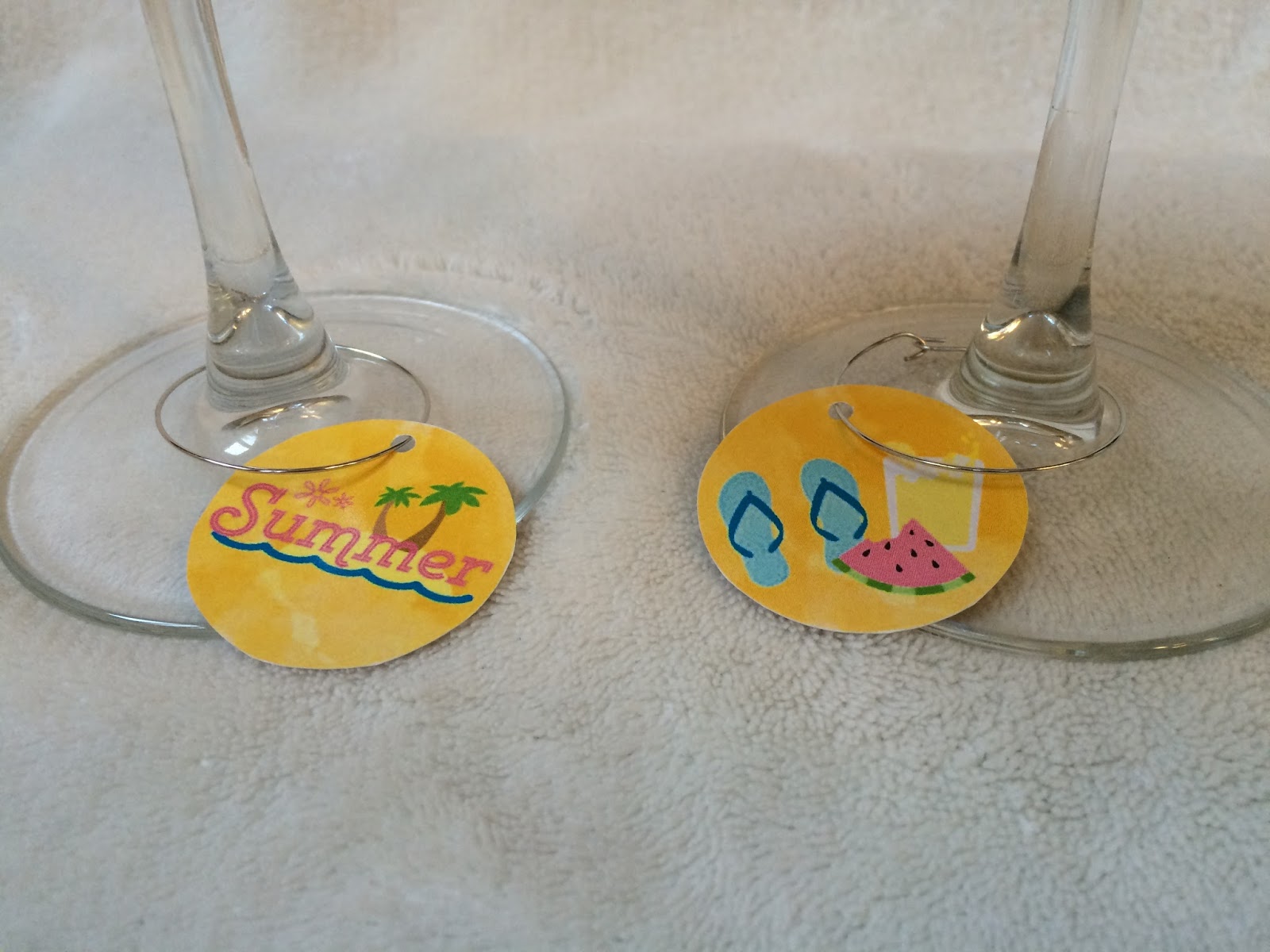 LifeTalesBooks Personal Publishing: DIY wine glass tags