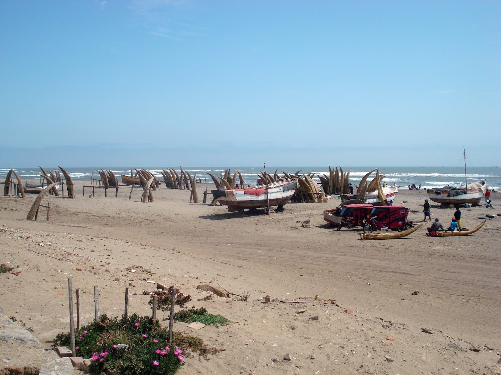 Gone fishing: Pimentel, Peru