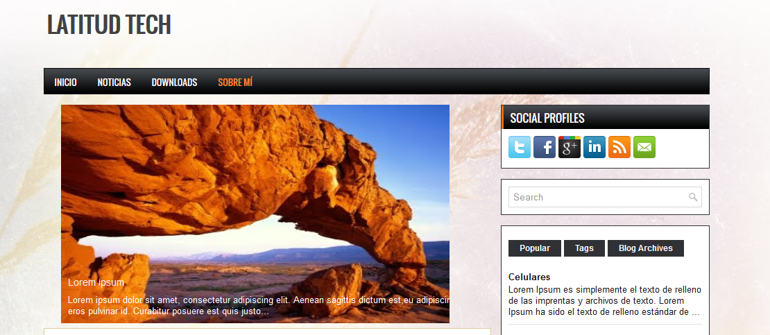 Crear un Slider automatico con las nuevas entradas de nuestro blog. ~ Latitud Tech