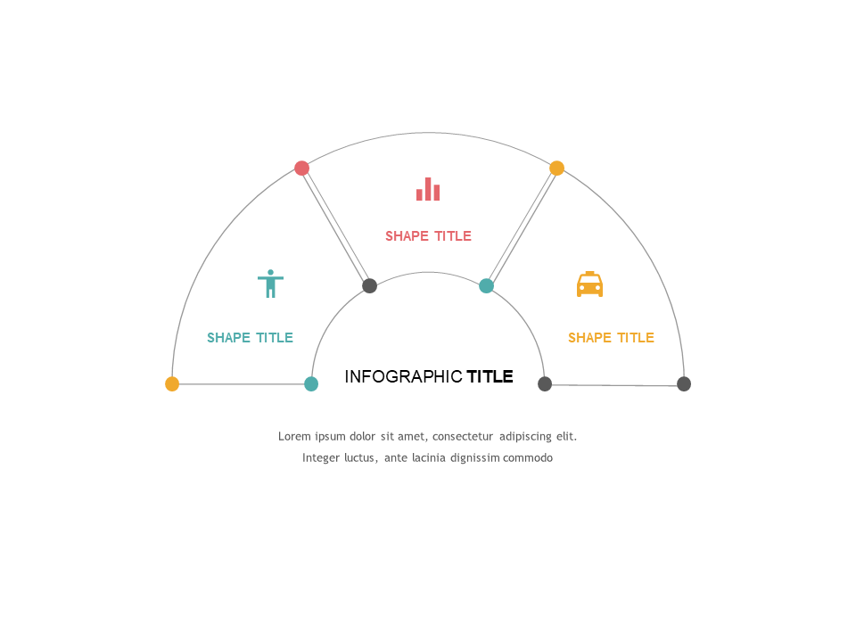 Sharp Stroke Shape PowerPoint Template - PowerPoint Free