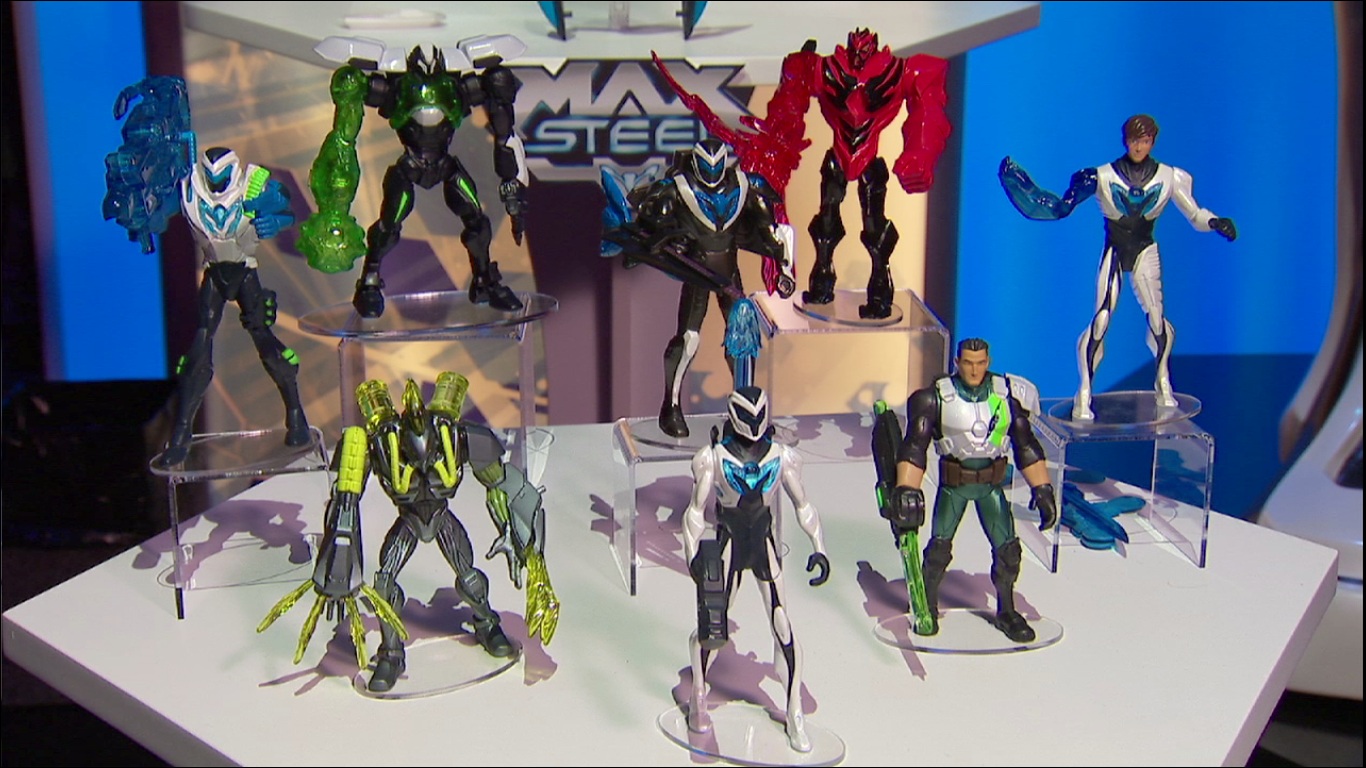 Max Steel Reboot: Juguetes Max Steel 2013 totalmente revelados
