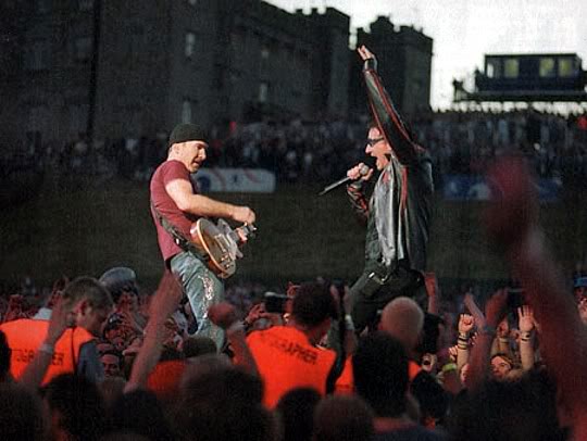 U2 Sombras e Árvores Altas - Blog: U2 Go Home Live From Slane Castle ...